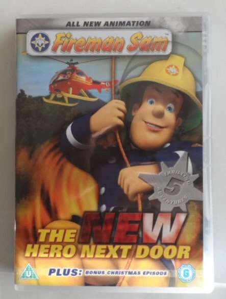 FIREMAN SAM. The NEW Hero Next Door. Cert U. Reg 2 DVD. Free Post £2.40 - PicClick UK