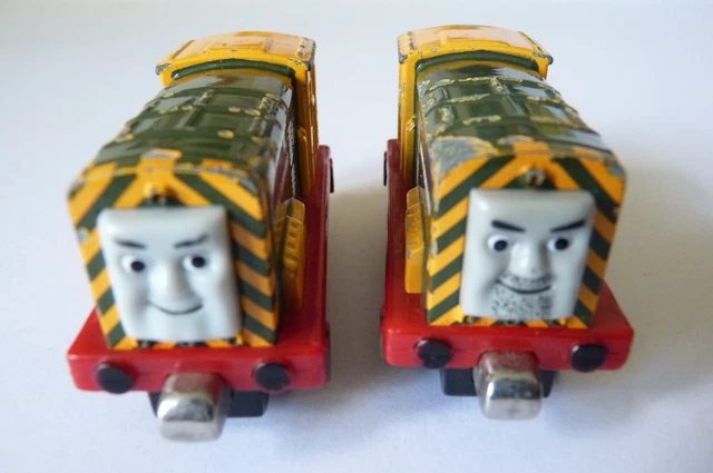 IRON 'ARRY & IRON BERT from SODOR IRONWORKS - Take n'Play Thomas. P+P ...