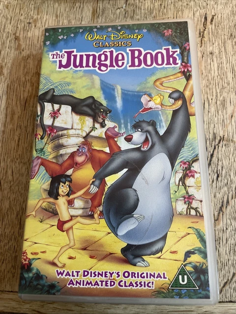 DISNEY JUNGLE BOOK VHS Walt Disney Classics Animated Movie £4.38 ...