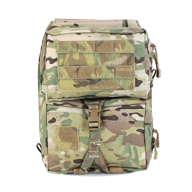 PEW TACTICAL MOLLE Assault Back Panel Pouch TYPE 1 Airsoft Mayflower ...