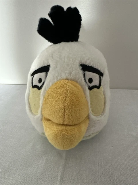 ANGRY BIRDS WHITE Bird Matilda Plush Soft Toy Genuine Authentic Rovio £ ...