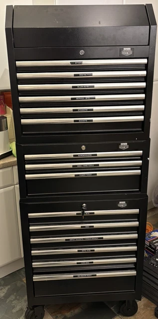 HALFORDS ADVANCED TOOL Storage Cabinets / Draws / Chest - 3 Pieces ...