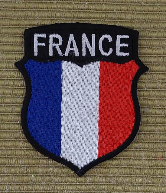 ECUSSON PATCH LVF volontaires Francais . ww2 . 1944 . Berlin 1945 . EUR ...
