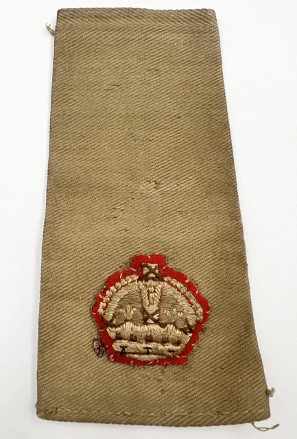 GENUINE WW2 MAJORS Infantry Slip On Shoulder Title Khaki Drill £16.00 ...
