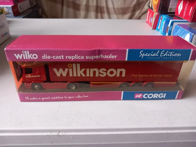 CORGI WILKO.SCANIA TRUCK And Trailer Model £10.00 - PicClick UK