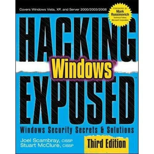 HACKING EXPOSED WINDOWS: Microsoft Windows Security Sec - Paperback NEW Scambray EUR 65,11 ...