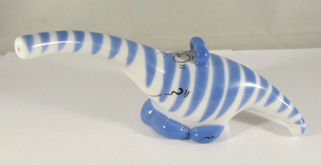 GOEBEL - ADAM & Ziege - Salzstreuer - Ameisenbär Anneliese - gestreift ...