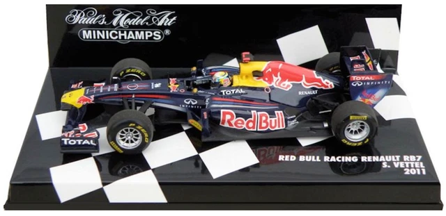 MINICHAMPS RED BULL RB7 2011 - Sebastian Vettel F1 World Champion 1/43 ...