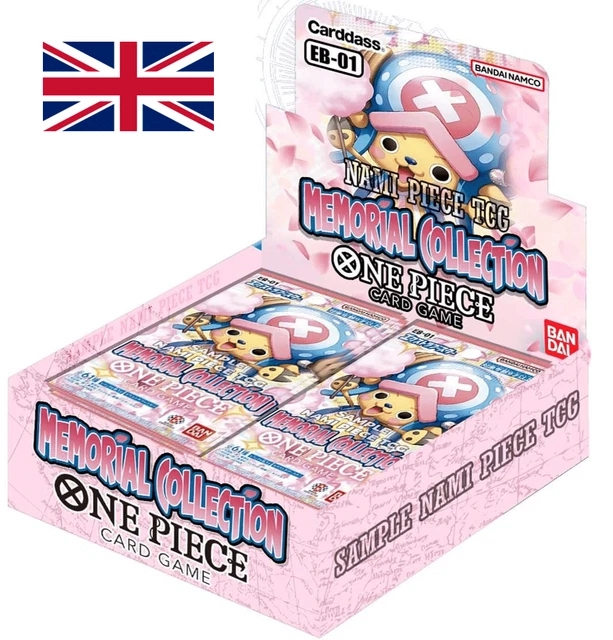 ONE PIECE TCG Box EB01 Memorial Collection EB1 EB-01 ENG Ready to Ship EUR 299,99 - PicClick IT