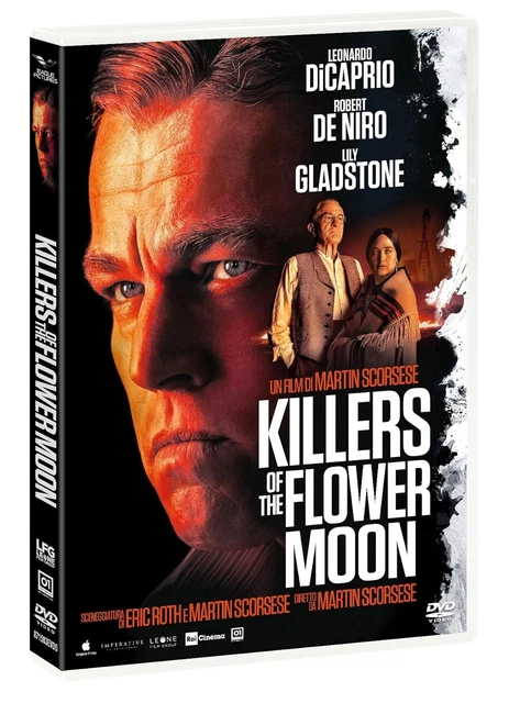 DVD KILLERS OF THE FLOWER MOON Scorsese DiCaprio De Niro nuovo sigillato 2023 EUR 14,50 ...