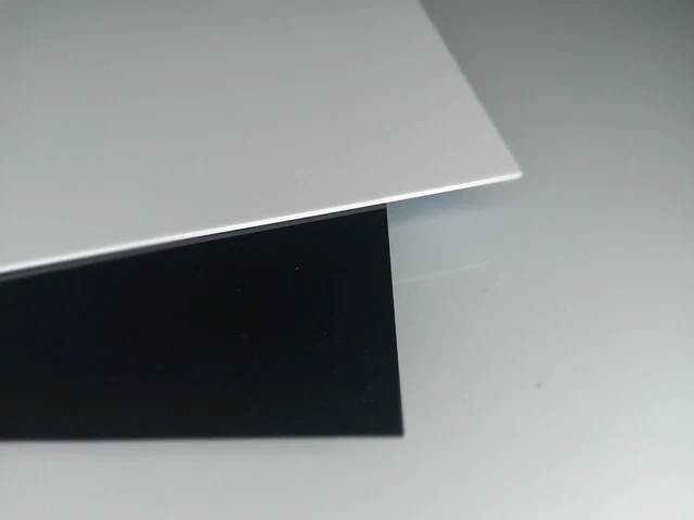 PLAQUE EN ACRYLIQUE XT Découpée 500 X 500 X 3 Mm, Noir Ou Blanc EUR 11 ...