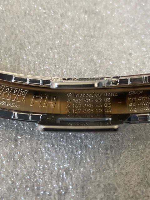 NEW GENUINE MERCEDES-BENZ GLE/W167 front bumper lower right trim ...