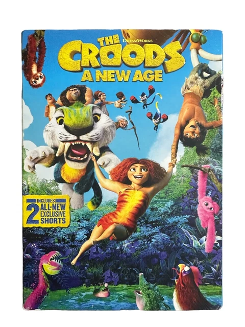 THE CROODS: A New Age (DVD) Nicolas Cage Emma Stone (US IMPORT) R1 (N3 ...