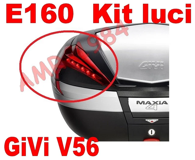 SET FEUX LUMIÈRES Stop GIVI E160 Valise V56N V56NT Maxia 6 Stop LED ...