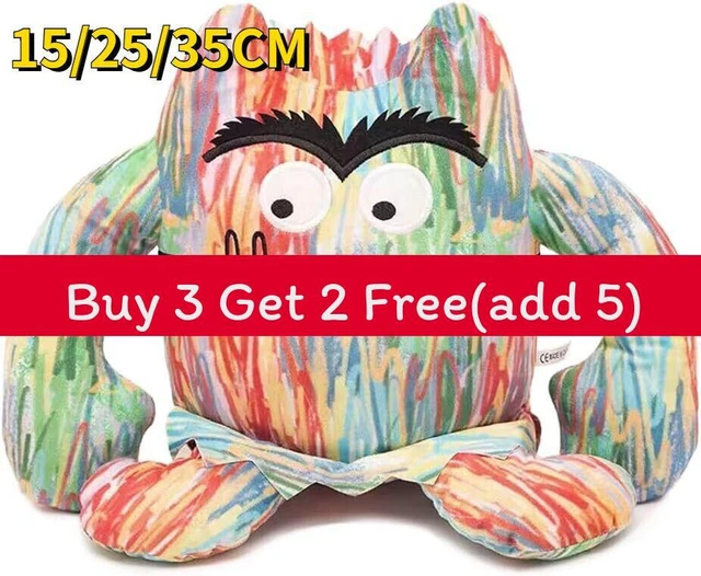 NEW THE COLOR Monster Plush Toys My Emotional Toy Soft Stuffed Animal ...
