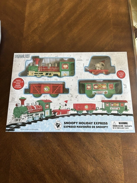 2025 PEANUTS SNOOPY 75th Anniversary Christmas Holiday Express Train ...