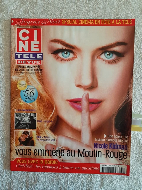 CINE REVUE N°51 2005 Nicole Kidman Kim Basinger B.carrera I.bergman Belmondo EUR 4,00 - PicClick FR