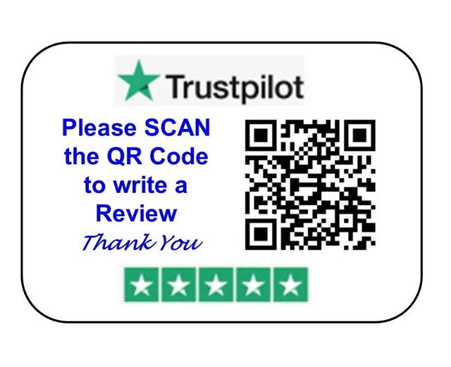 AUTOCOLLANTS ÉTIQUETTES DE demande d'examen TRUSTPILOT QR CODE FEEDBACK ...