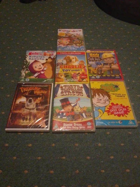 7X SEALED CHILDRENS DVDs Bundle Job Lot Kids Movies £11.42 - PicClick UK