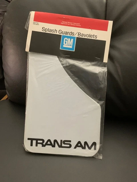 VINTAGE GM TRANS AM Splash Guards/Mud Flaps $28.77 - PicClick CA