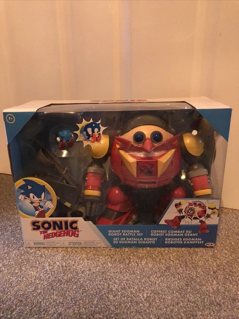 CLASSIC SONIC THE Hedgehog Giant Eggman Robot Battle Set NEW £32.90 ...
