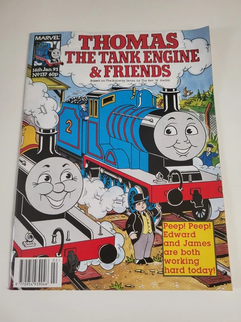 THOMAS THE TANK Engine And Friends No. 137 Marvel Comics 16th Jan 1993 ...