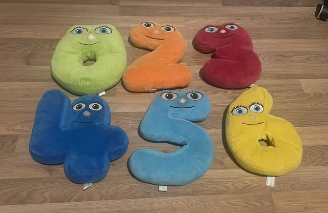 CBEEBIES NUMBERJACKS PLUSH toy bundle *RARE* £39.99 - PicClick UK