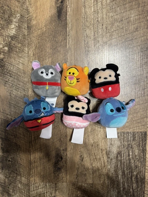 SQUISHMALLOWS MICROMALLOWS DISNEY Mystery Squad Capsule - 2.5" Bundle ...