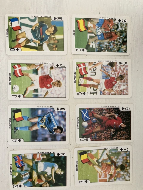 DANDY BUBBLE GUM-FOOTBALL Playing Cards-1986 £8.64 - PicClick UK