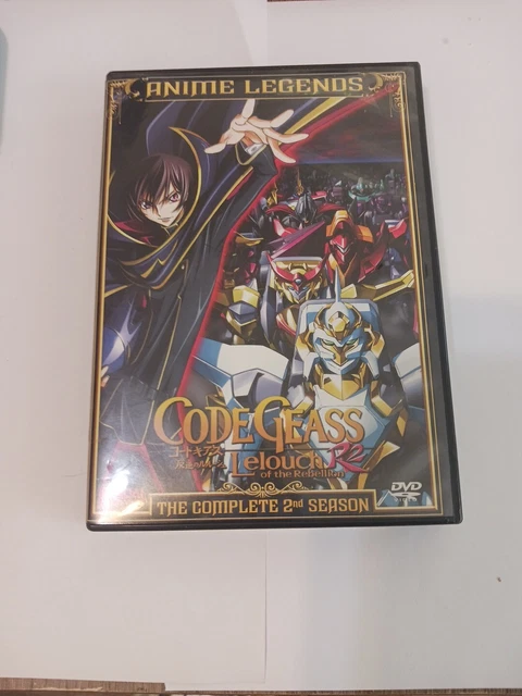 CODE GEASS: LELOUCH of the Rebellion R2 - Season Two (DVD, 2012, 8-Disc ...