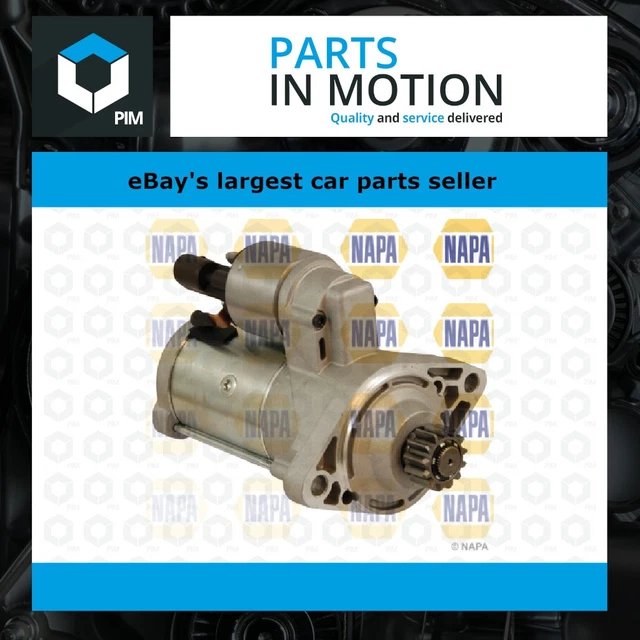 STARTER MOTOR NSM1618 NAPA 02E911024CX 02E911022C 02E911022CX ...