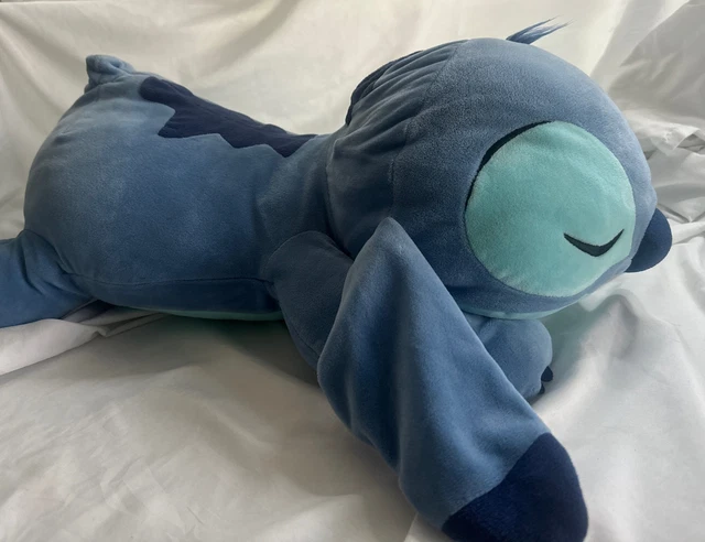 CLEAN DISNEY STORE Lilo and Stitch Cuddleez Large Plush Pillow Sleeping ...