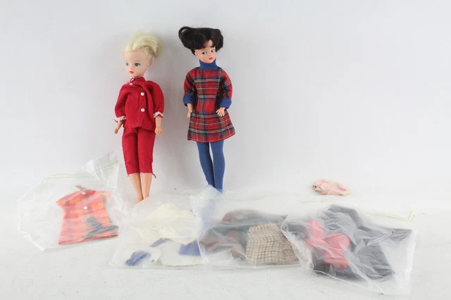 PEDIGREE SINDY DOLLS 1960s - 1970s W/ Genuine Clothing Inc Country ...