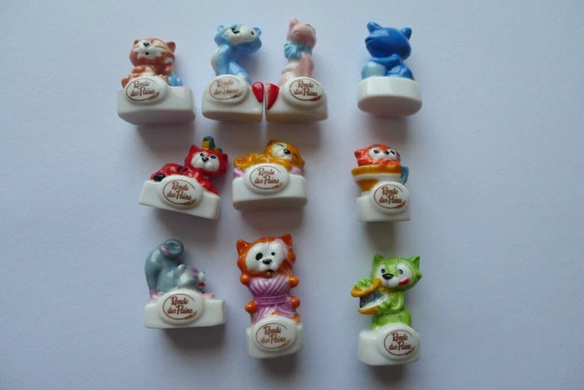 SERIE DE FÈVES chats ronde des pains EUR 13,00 - PicClick FR