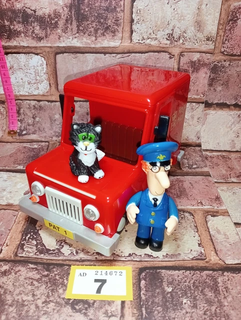 VINTAGE POSTMAN PAT & Jess Van & Figure Royal Mail Red Van PAT 1 Toy ...