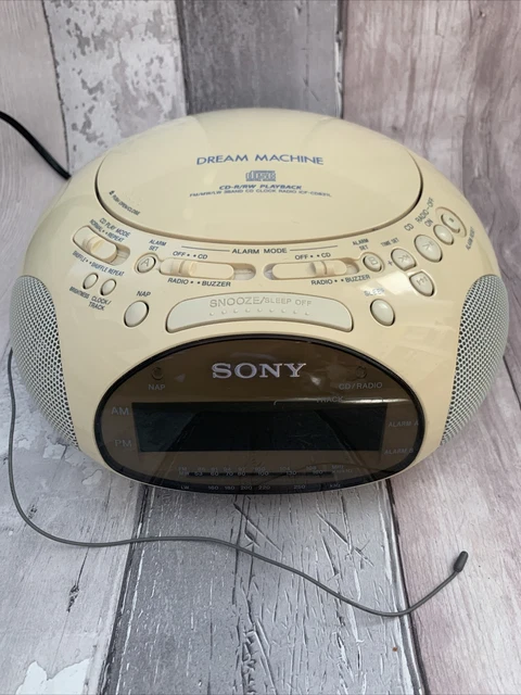 SONY DREAM MACHINE ICF-CD831 Digital Alarm Clock Radio CD Player £40.00 ...