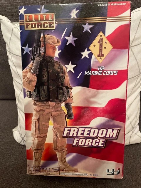 FIGURINE ELITE FORCE US Marine Corps Freedom Force Ech 1/6 EUR 60,00 - PicClick FR
