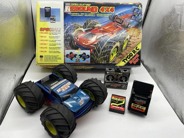 TYCO R/C REBOUND 4x4 Boxed Working - Rare Retro Radio Controlled Car ...