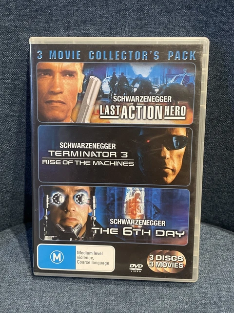 6TH DAY, THE / Last Action Hero / Terminator 3 (DVD, 2000: 3 Disc Set ...