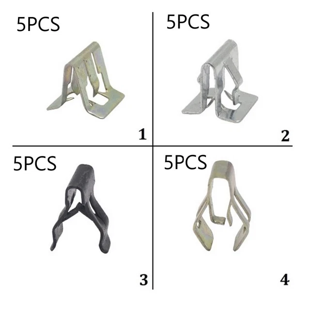 CLIPS DE FIXATION pour tableau de bord rivet en métal de qualité ...