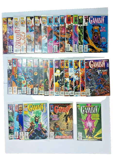 GAMBIT VOL 3 (1999) #1-25 Complete Set Signed Paquette Deadpool ...