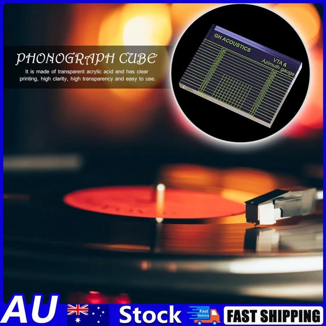 VTA CARTRIDGE AZIMUTH Alignment Ruler for Vinyl Record Player Turntable ...