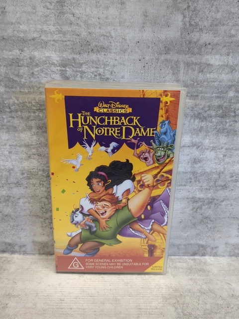 THE HUNCHBACK OF Notre Dame VHS Movie Video Cassette Tape EUR 13,08 ...