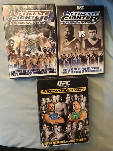 THE ULTIMATE FIGHTER Season DVD LOT UFC COLLECTION WWE MMA AEW TNA ...