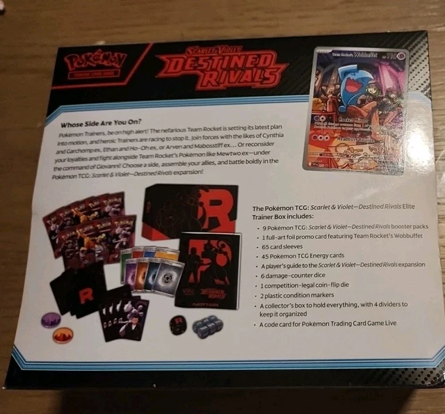 POKÉMON DESTINED RIVALS Elite Trainer Box ETB Sealed $113.37 - PicClick CA