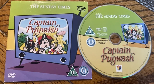 * CAPTAIN PUGWASH - ALL 30 EPISODES * 156 Minutes - Retro Children's ...