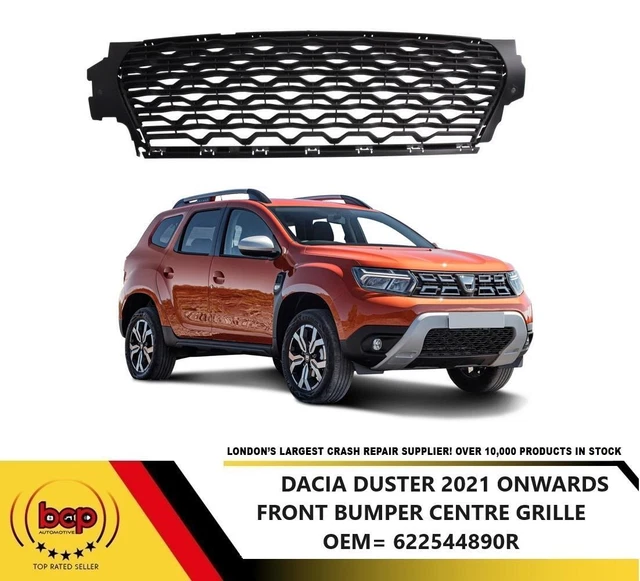 DACIA DUSTER 2021 Onwards Front Bumper Centre Grille 622544890R £54.99 ...