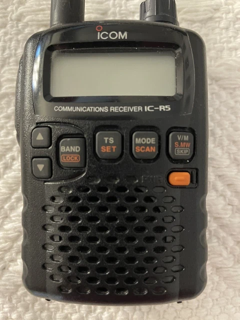 ICOM IC- R5 Handheld Portable Communications Wideband Receiver Radio ...