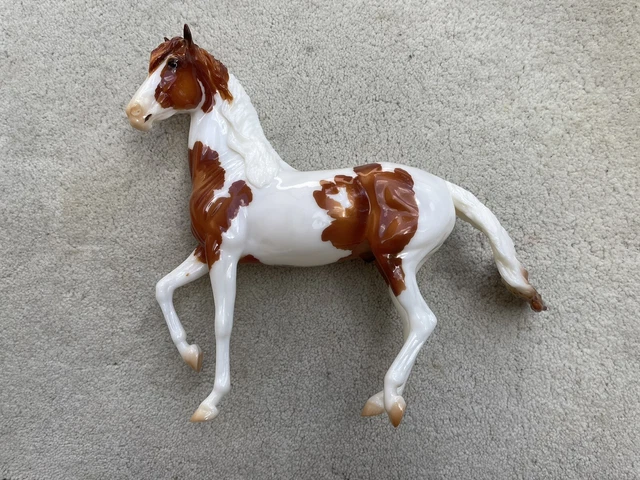 BREYER BREYERFEST HORSE #711476 Tassili Glossy Chestnut Pinto Marwari ...
