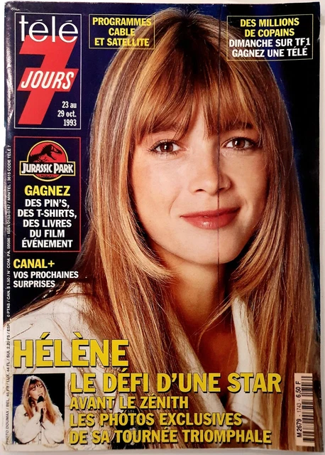 TÉLÉ 7 JOURS N°1743 Du 23/10 Au 29/10/1993 : Hélène Rolles / J.-P. Coffe [Tbe] EUR 5,90 ...